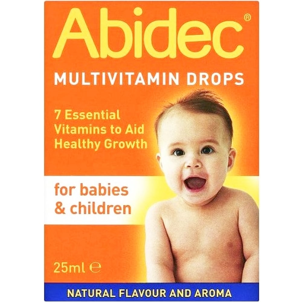 Abidec Multivitamin Drops for Babies and Children 25ml