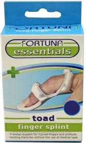 Fortuna toad finger splint large